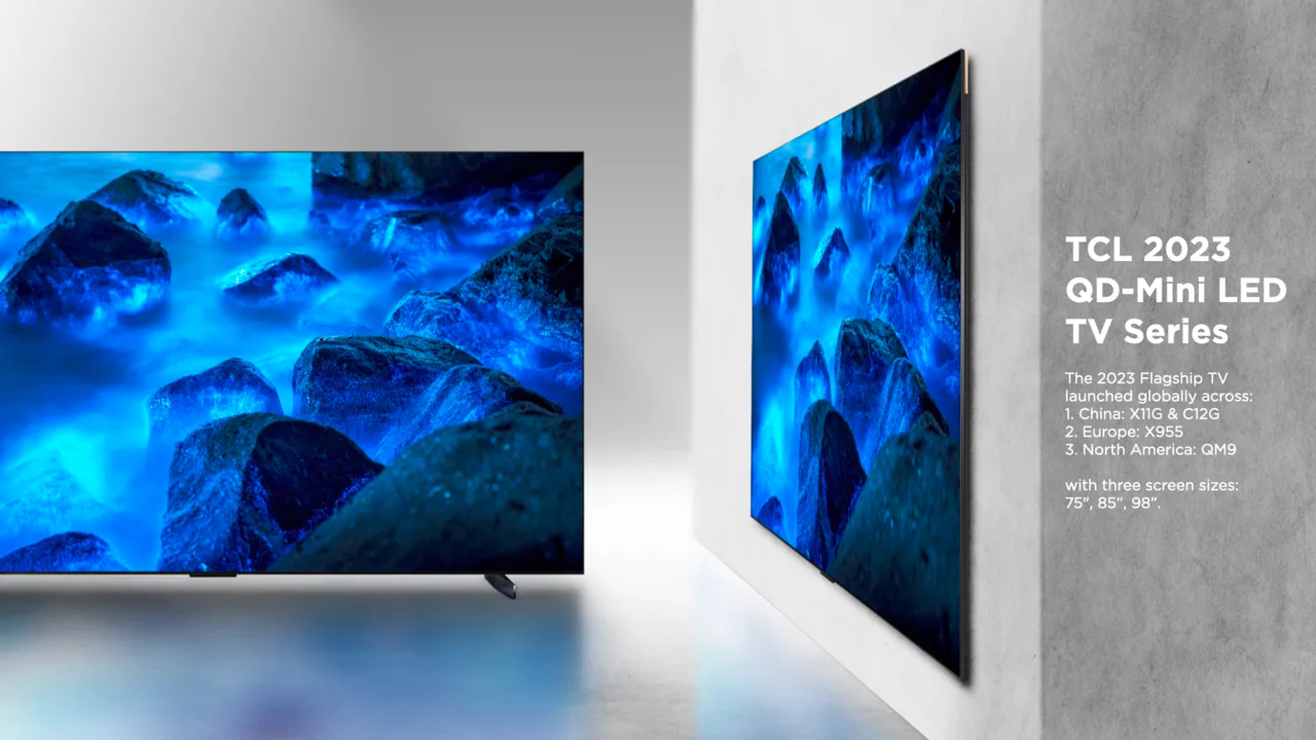 TCL QD-Mini LED TV series (X11G, C12G, X945, QM950G)