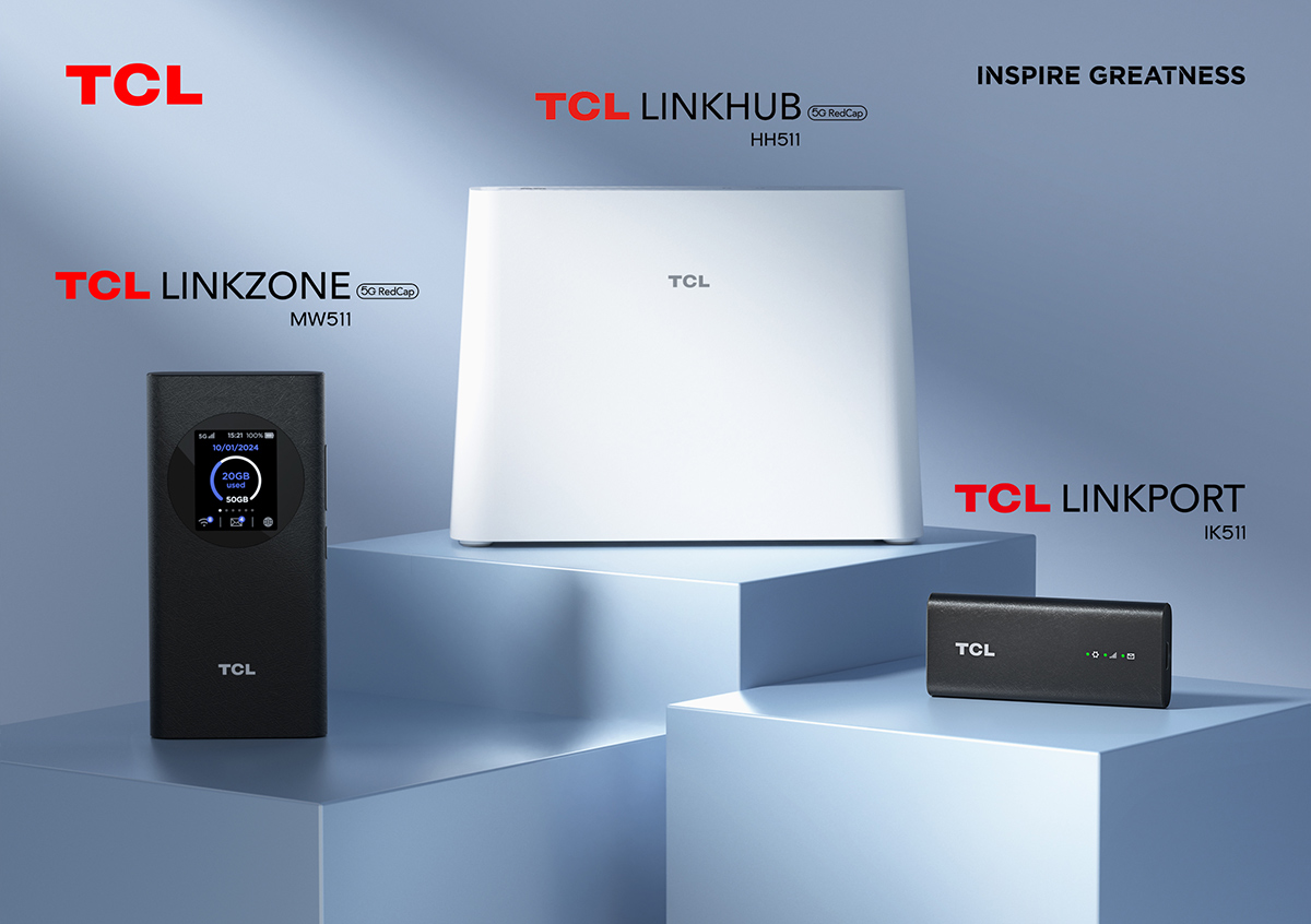 TCL Expands 5G Portfolio with Cutting-Edge 5G AI CPE and Introduction to the 5G RedCap Market at ...