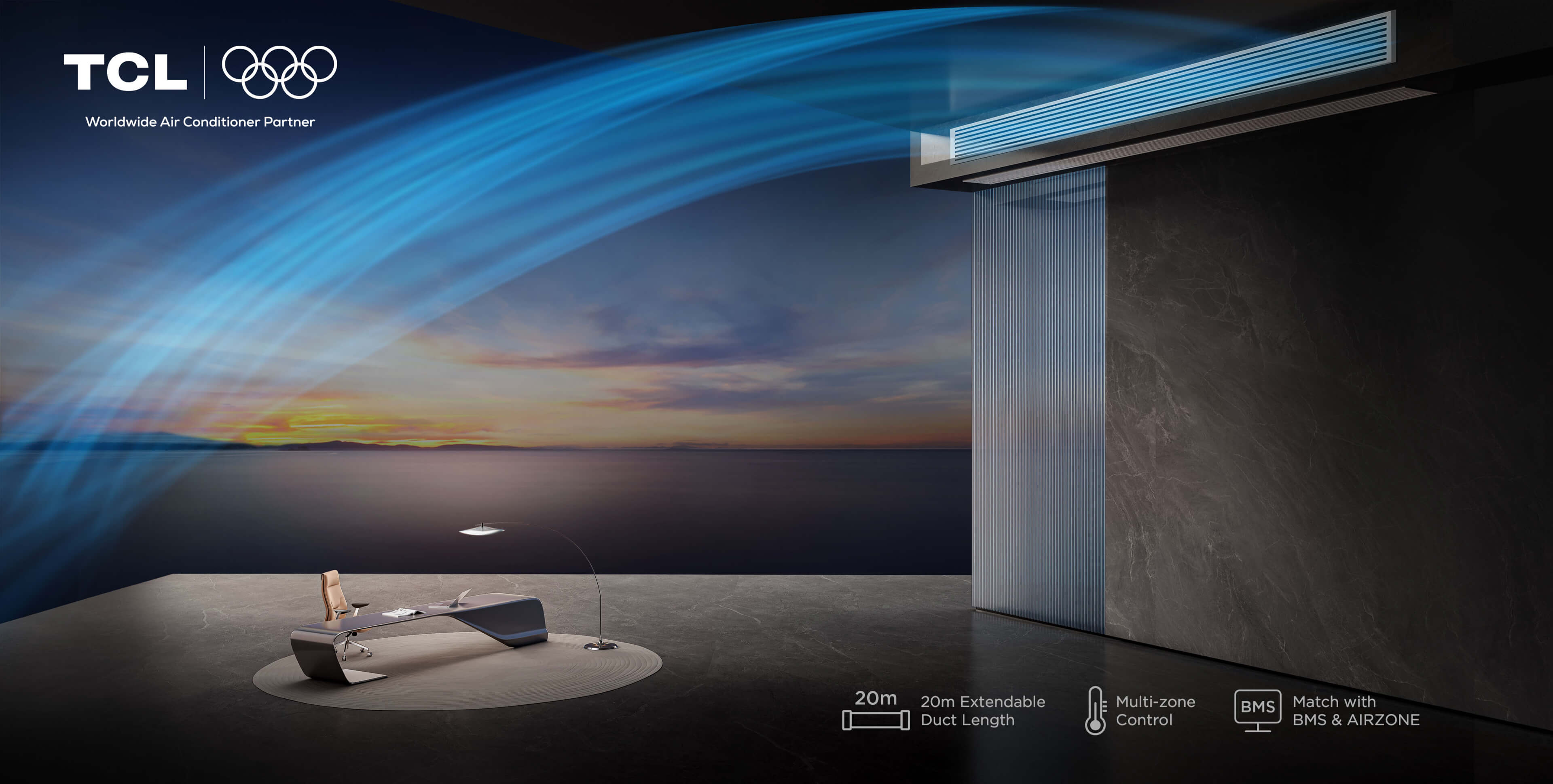 TCL 200Pa Ducted Air Conditioner System | TCL Global