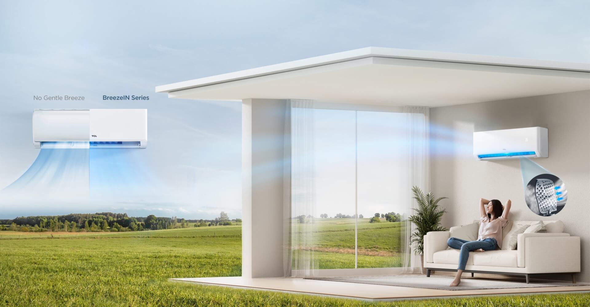 TCL Air Conditioner BreezeIN Series - Inverter AC-TCL Global