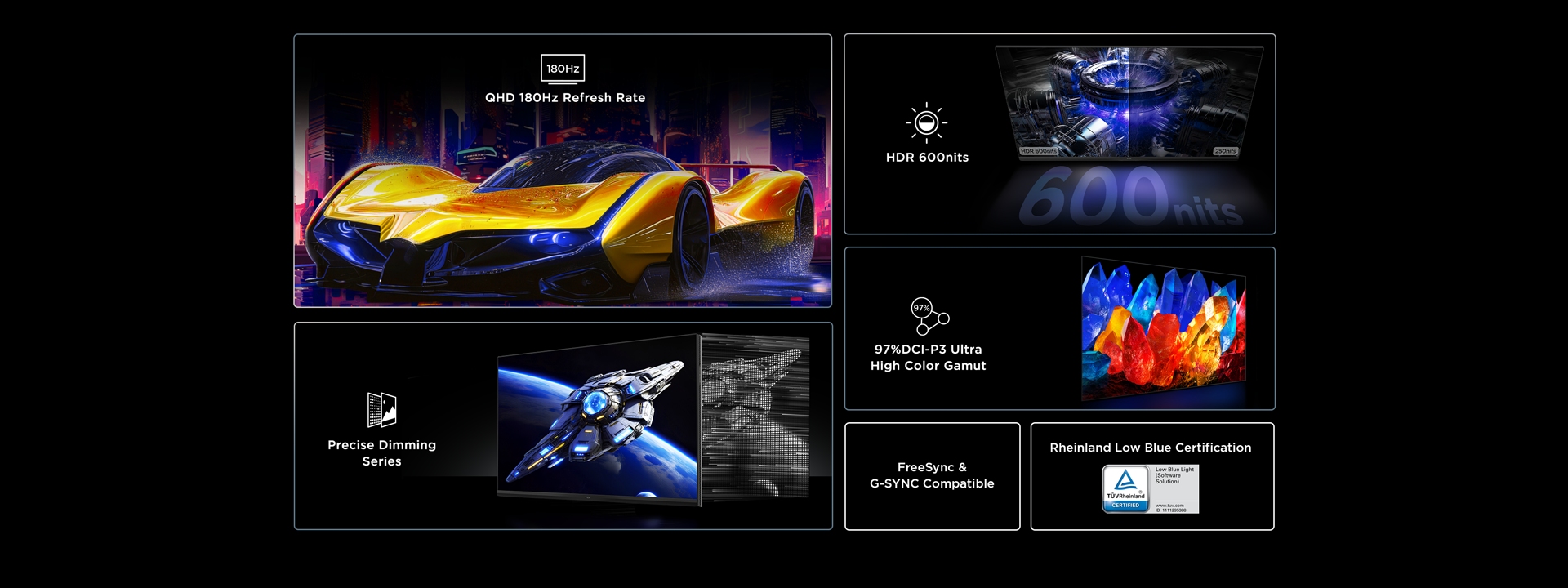 Monitors-TCL 27G64 QD-MiniLED Monitor | TCL Global TCL 27G64 QD-Mini LED Monitor | TCL Global ...