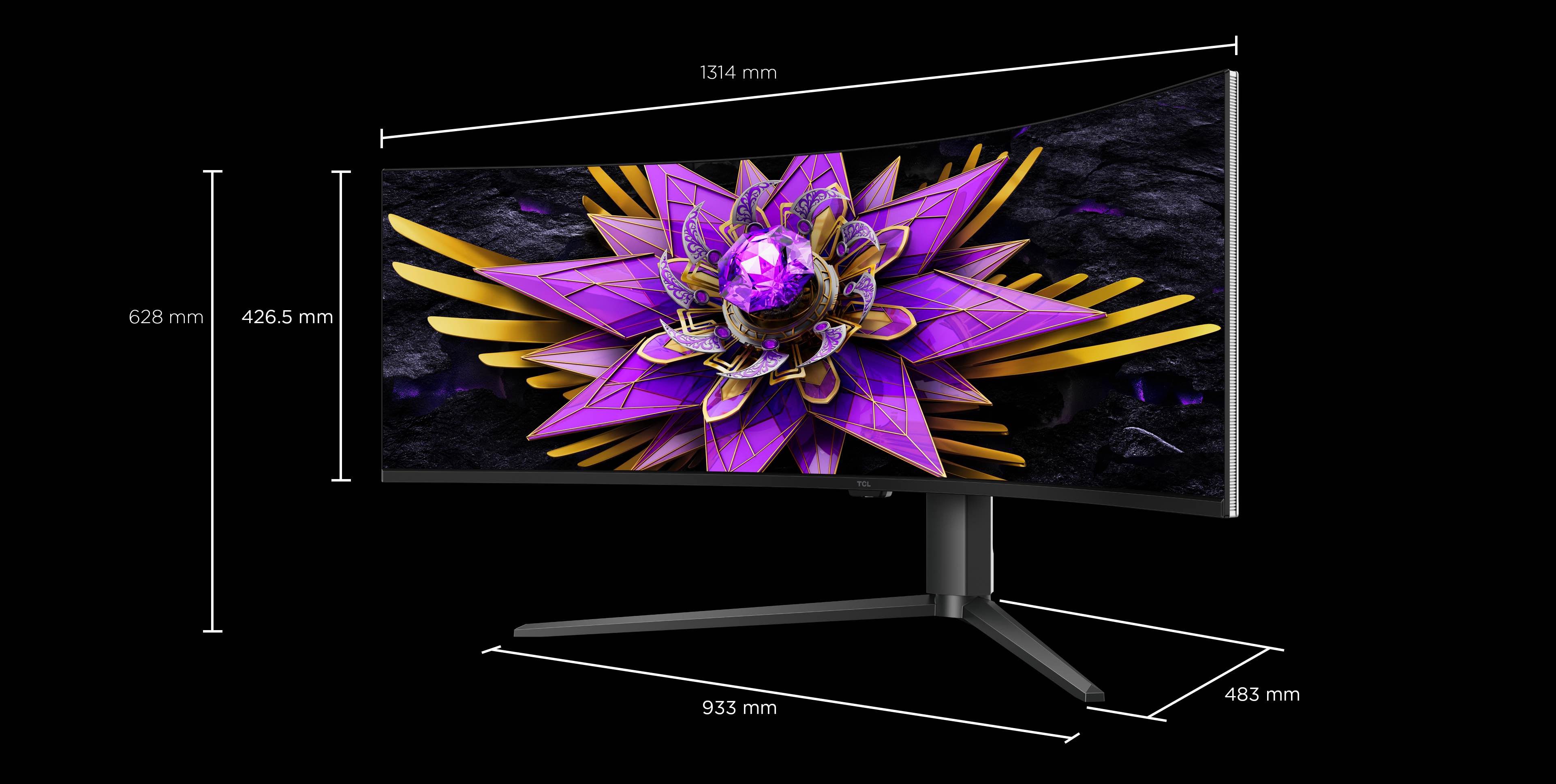 TCL 57R94 Dual 4K QD-MiniLED Monitor-57 Inches | TCL Europe