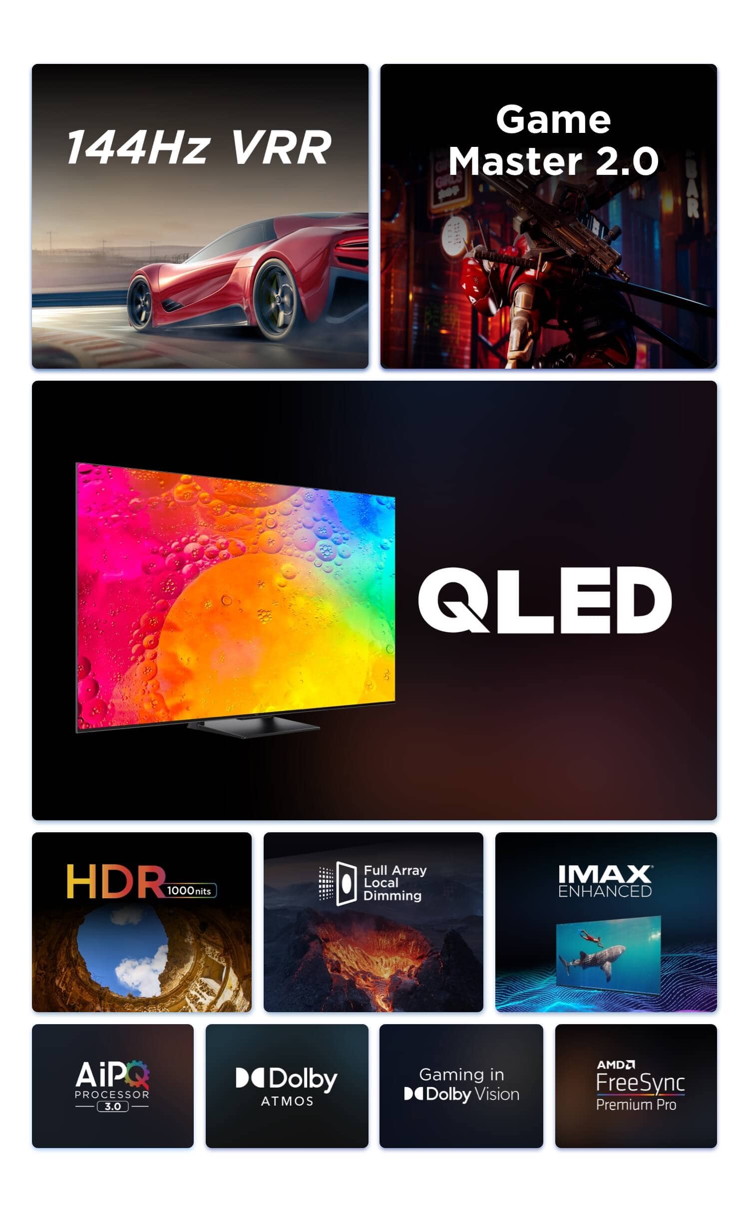 TCL C745 QLED Gaming TV