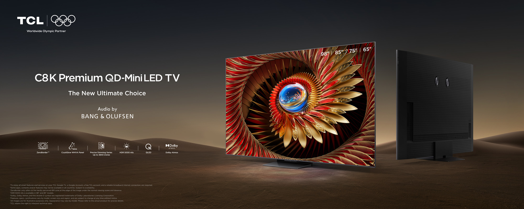 TCL TV C8K Premium QD-MiniLED TV | TCL France