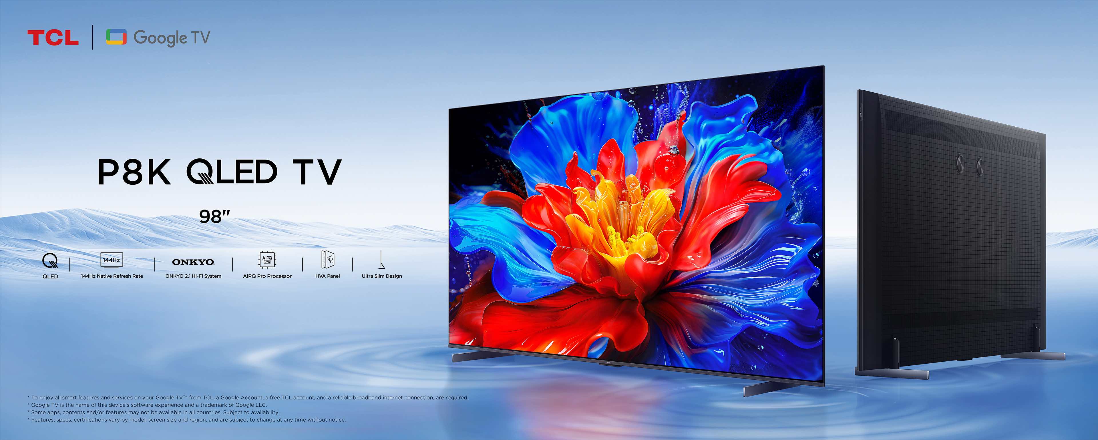 TCL P8K QLED TV-98 Inches | TCL Global