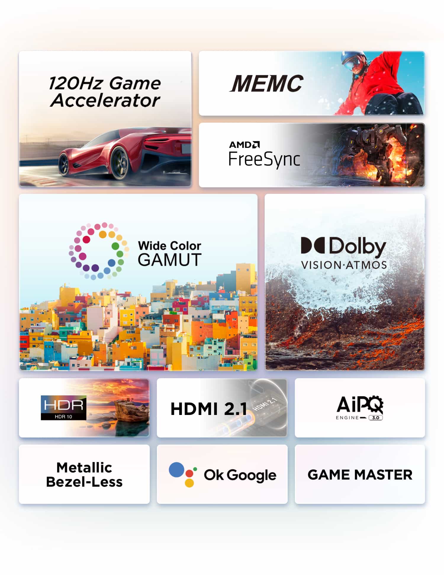 TCL TV P745- 4K UHD TV with Game Master | TCL Thailand