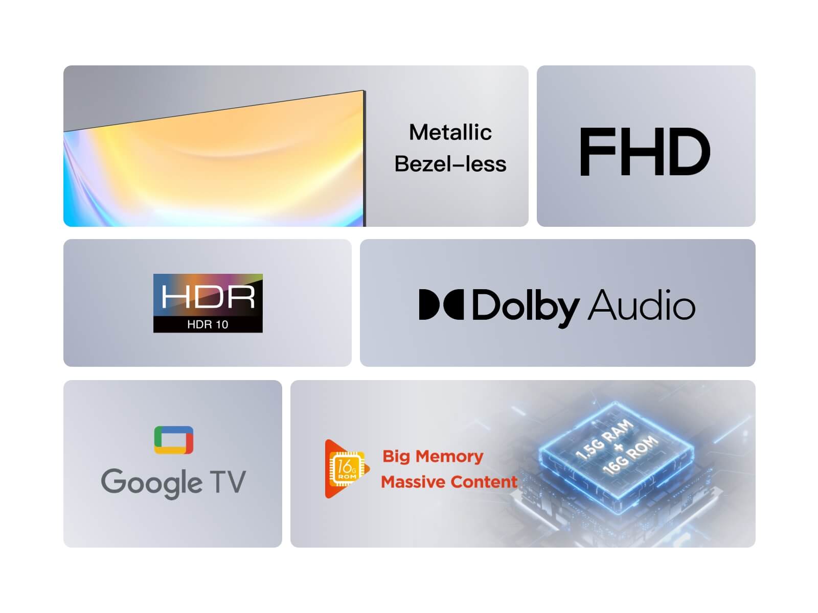 TCL 32S5400 32 inch S5400 Smart Android TV FHD