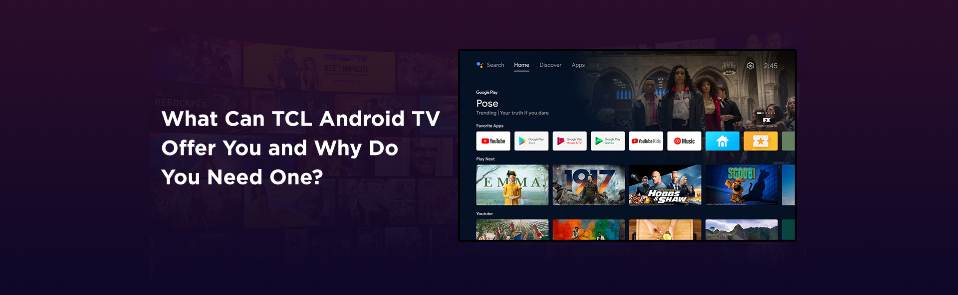 ¿Qué Puede Ofrecerle TCL Android TV y Por Qué Necesitas Una?