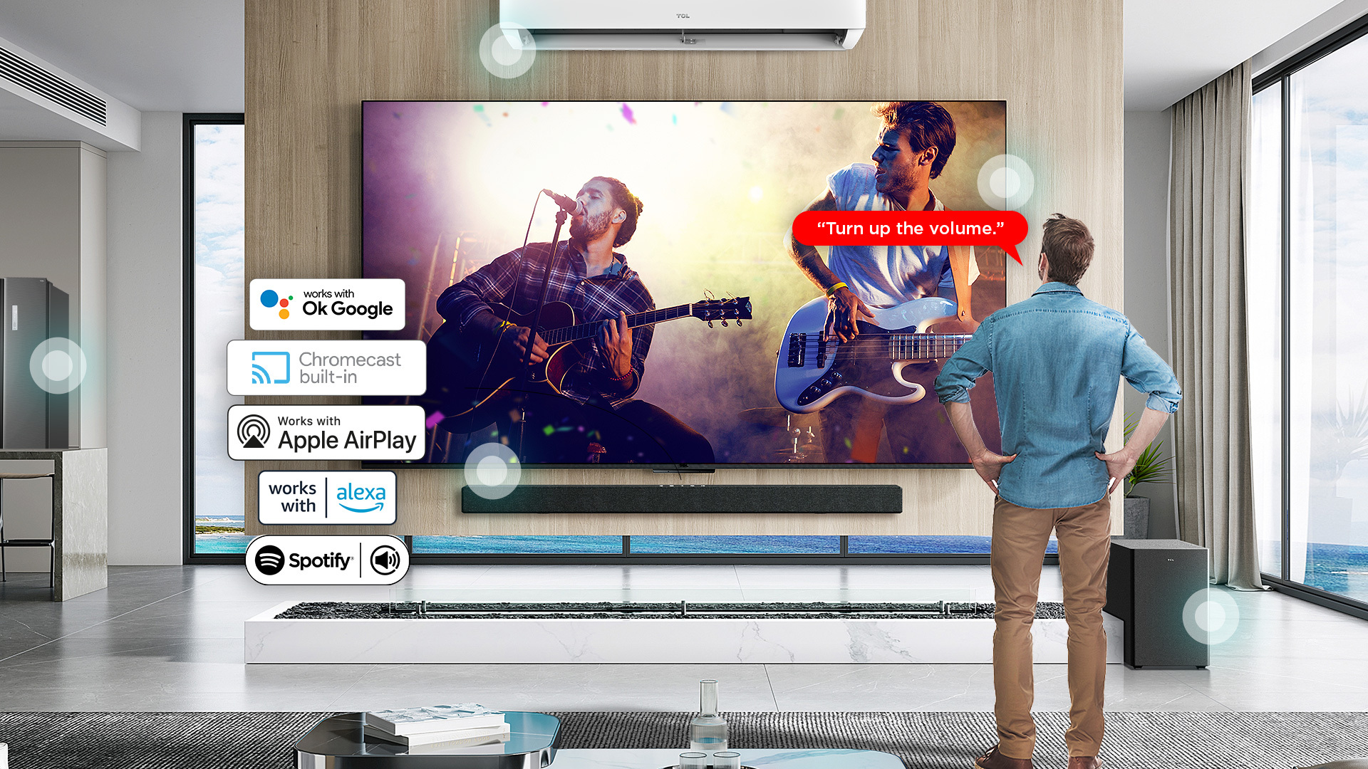 TCL Soundbar X937U - 7.1.4-channel Dolby Atmos soundbar