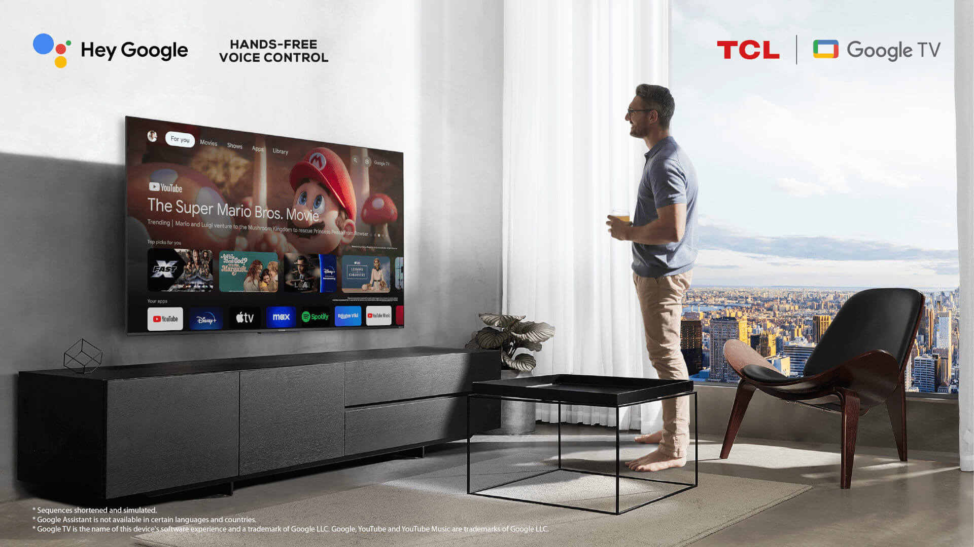 TCL P755 4K HDR TV Google TV - TCL Europe