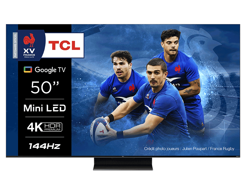 QD-Mini LED 4K TV 50 inch - C805 - TCL France