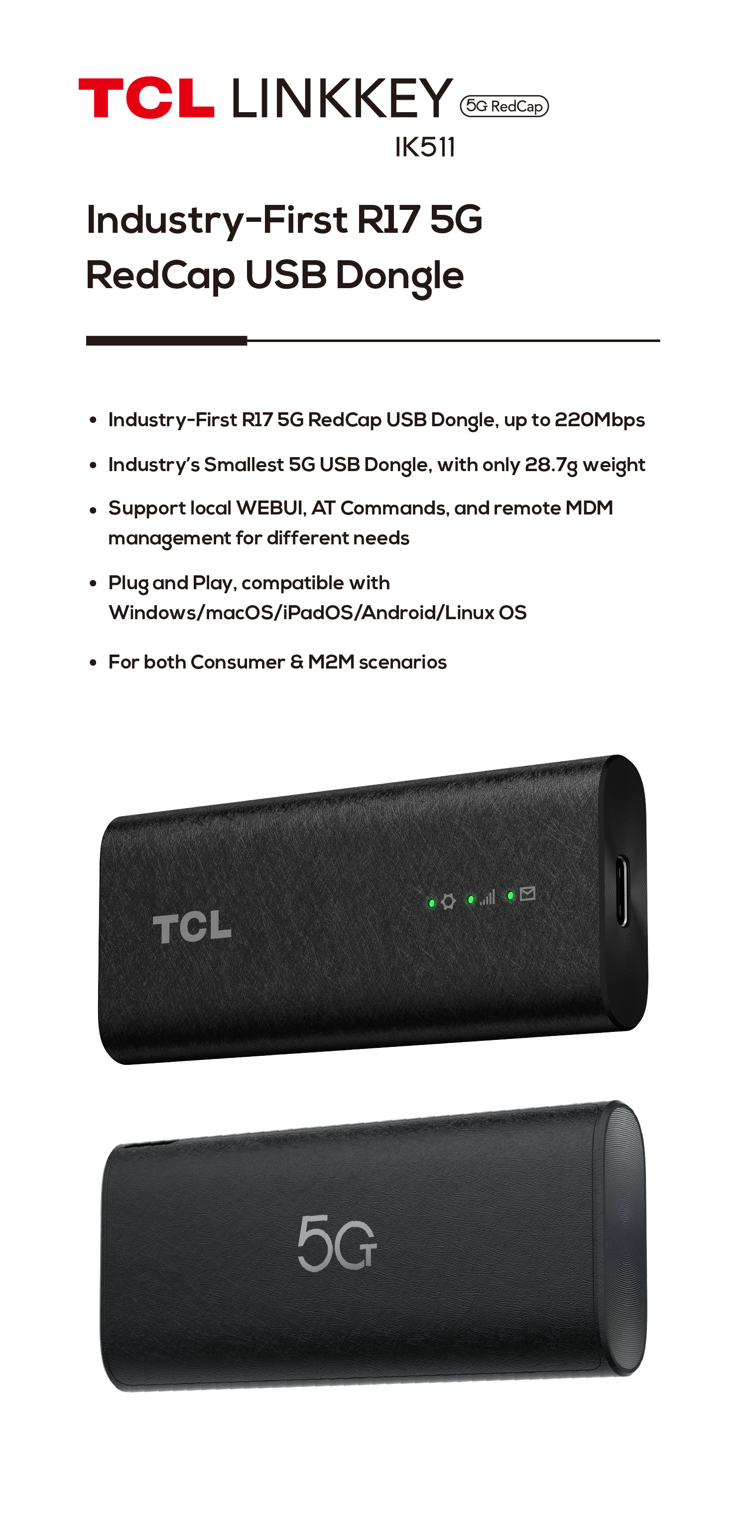 TCL LINKKEY IK511