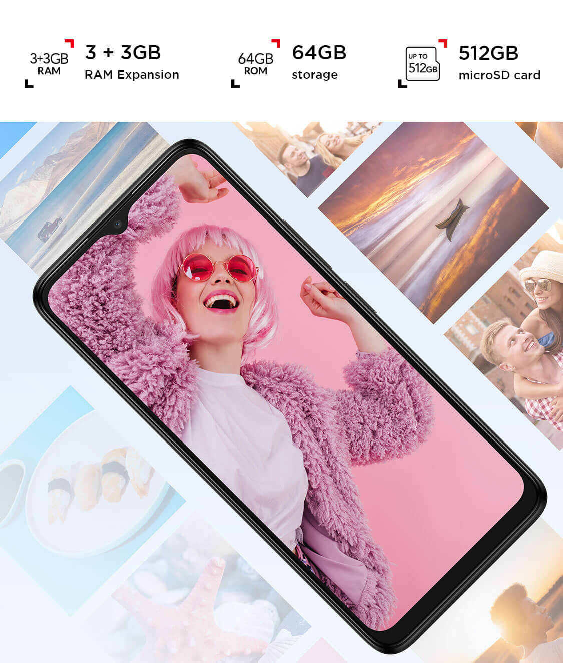 6.6" HD+ NXTVISION Display | TCL 406i