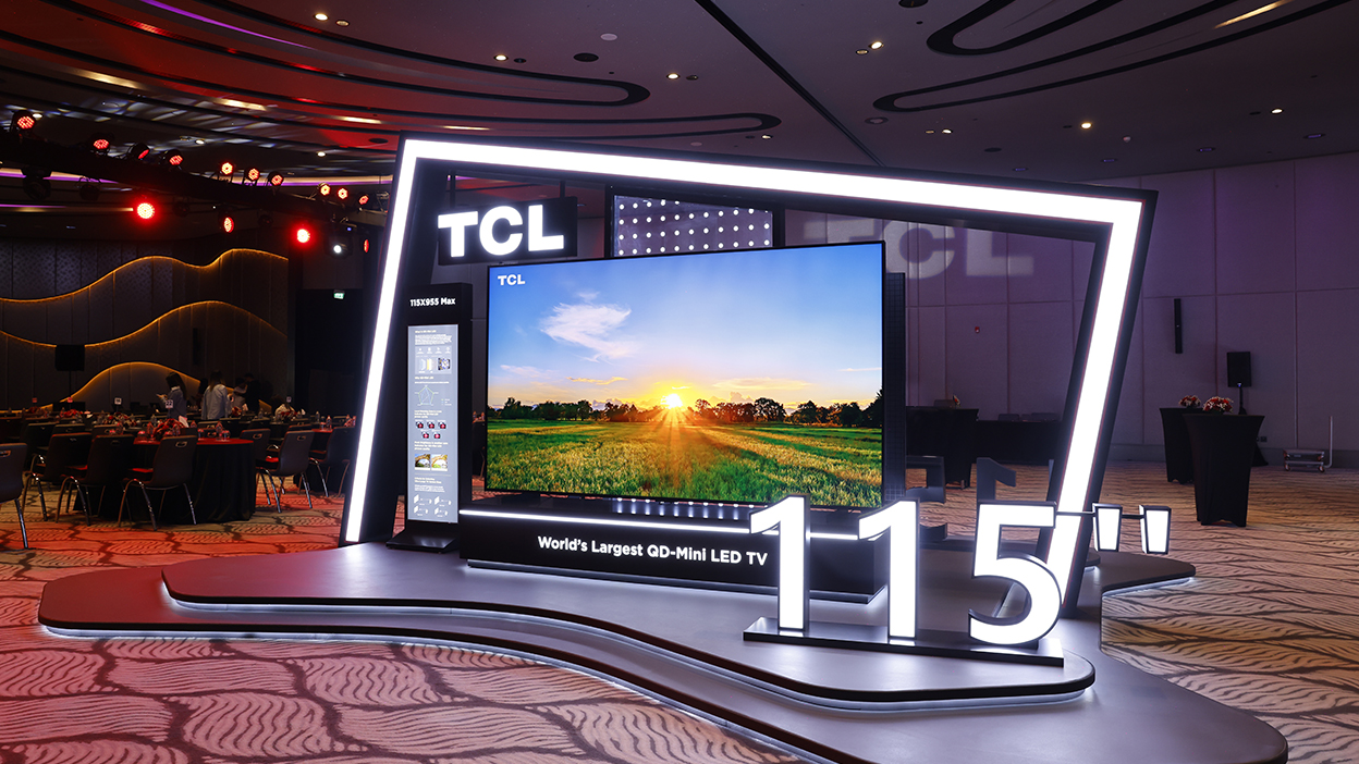 TCL Unveils World's Largest QD-Mini LED TV in Dubai