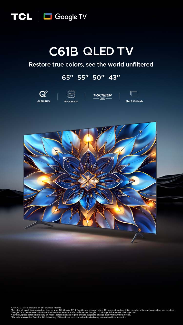 TCL C61b QLED TV | TCL Hong Kong