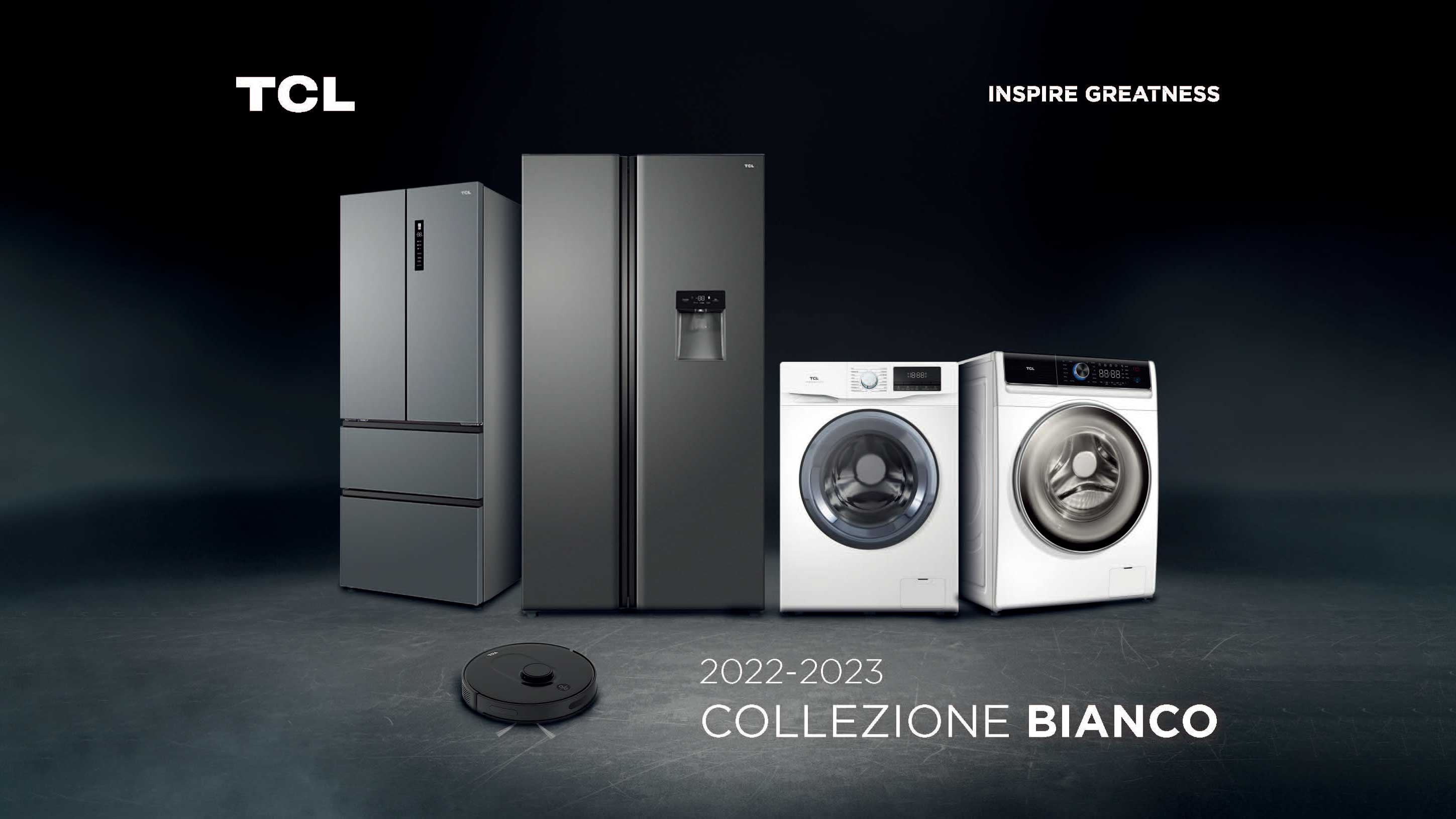 Scopri la nuova collezione bianco 2022 - 2023 di TCL