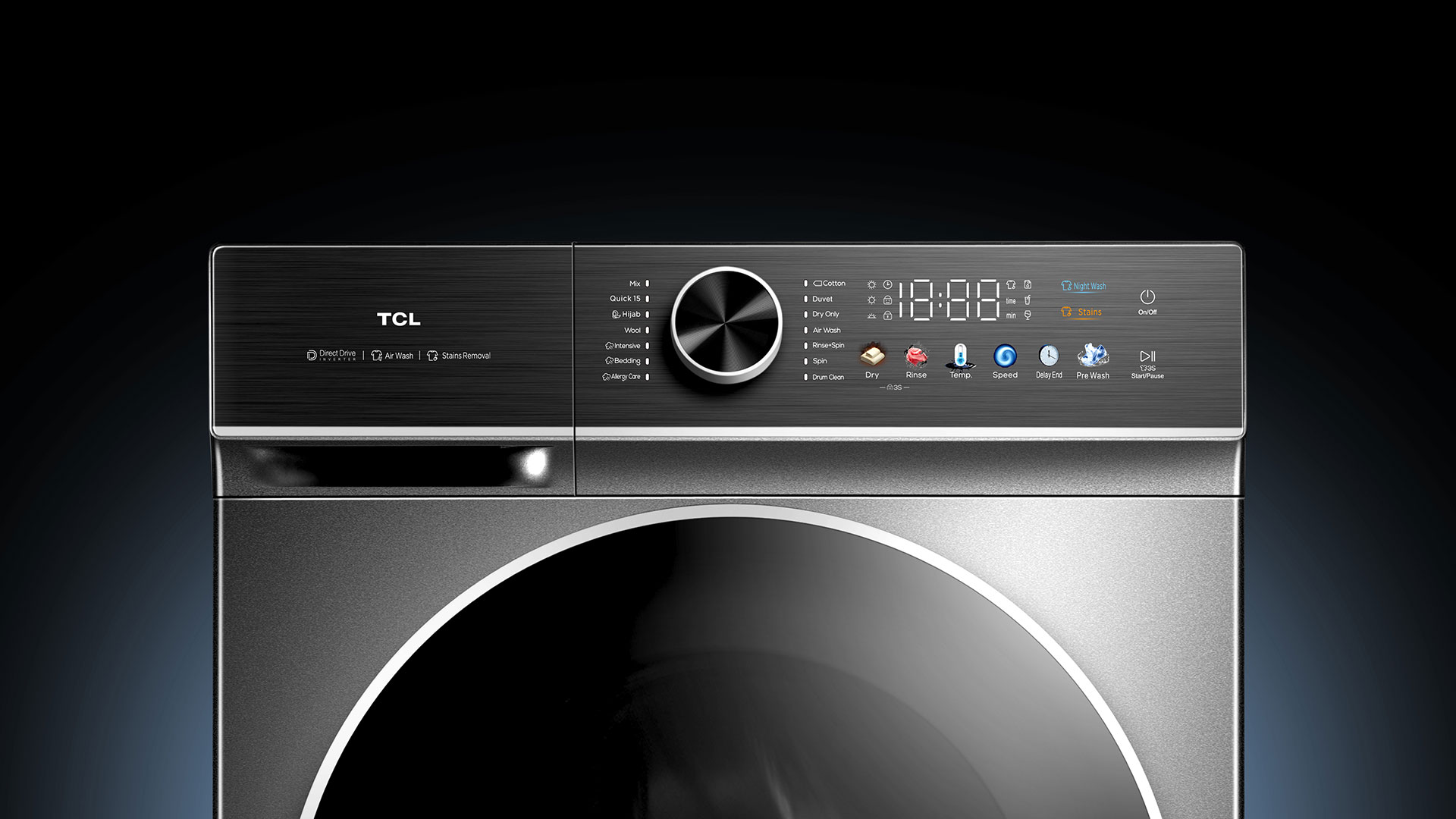 Washing Machine-TWD105-C31DG 10.5kg/7kg Inverter Direct Drive Washer and Dryer Combo With Full ...