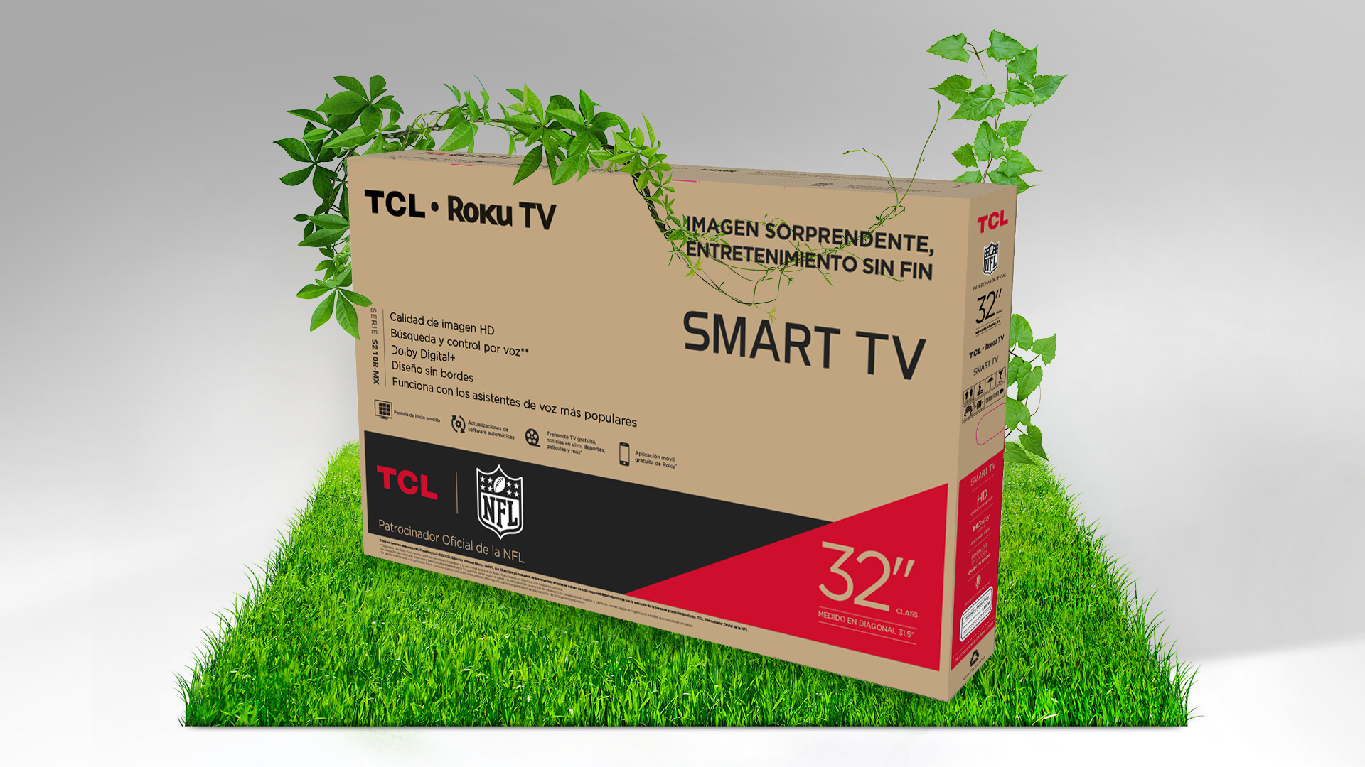 TCL HD ROKU TV - Serie S210R