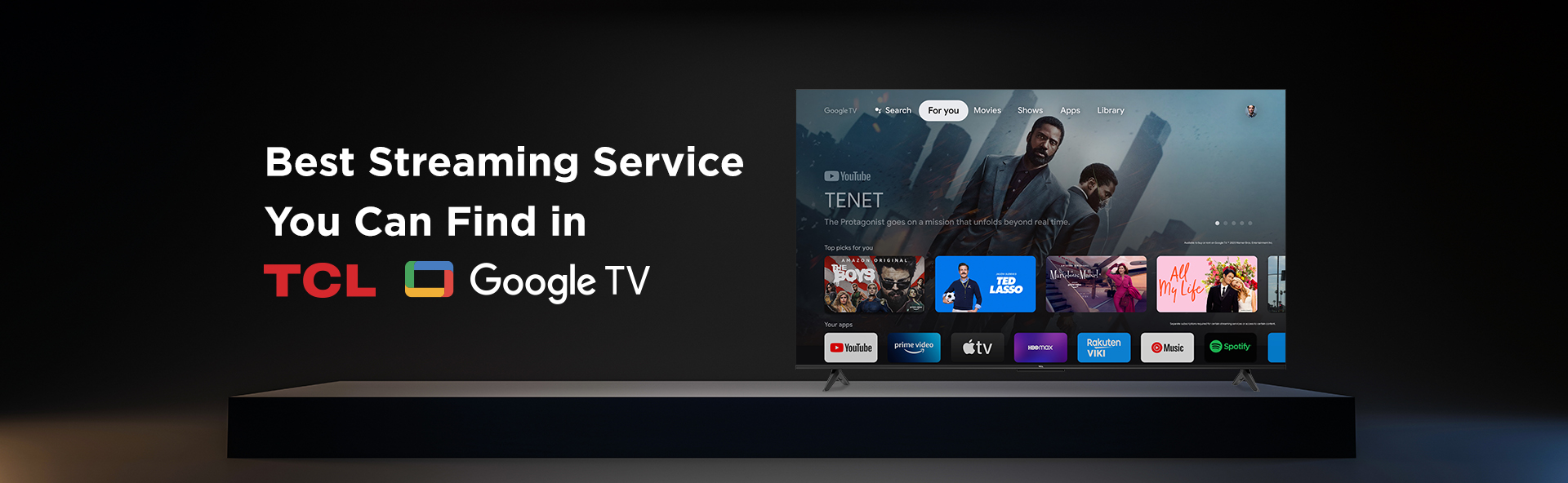 Best Streaming Service You Can Find in TCL Google TV