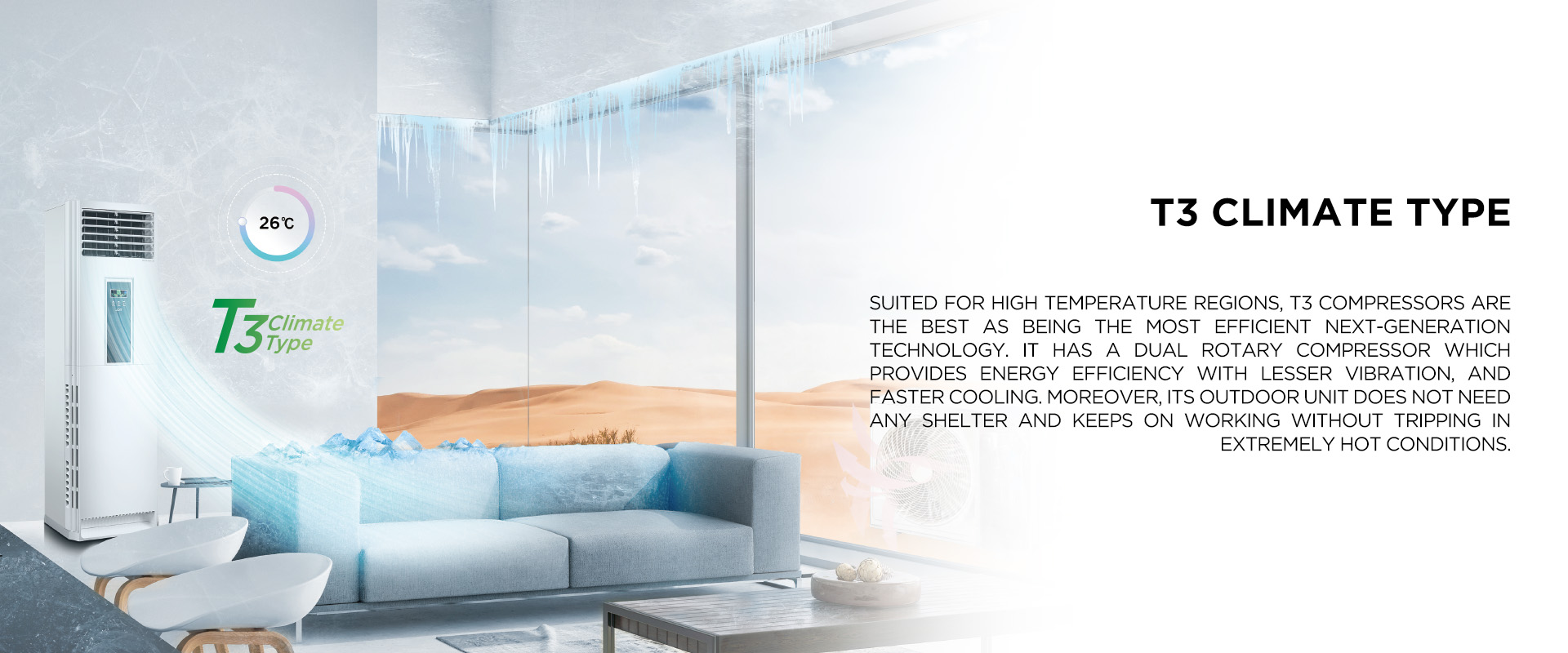 Air Conditioner-TAC-24T3-FH Floor Standing | TCL Pakistan / English