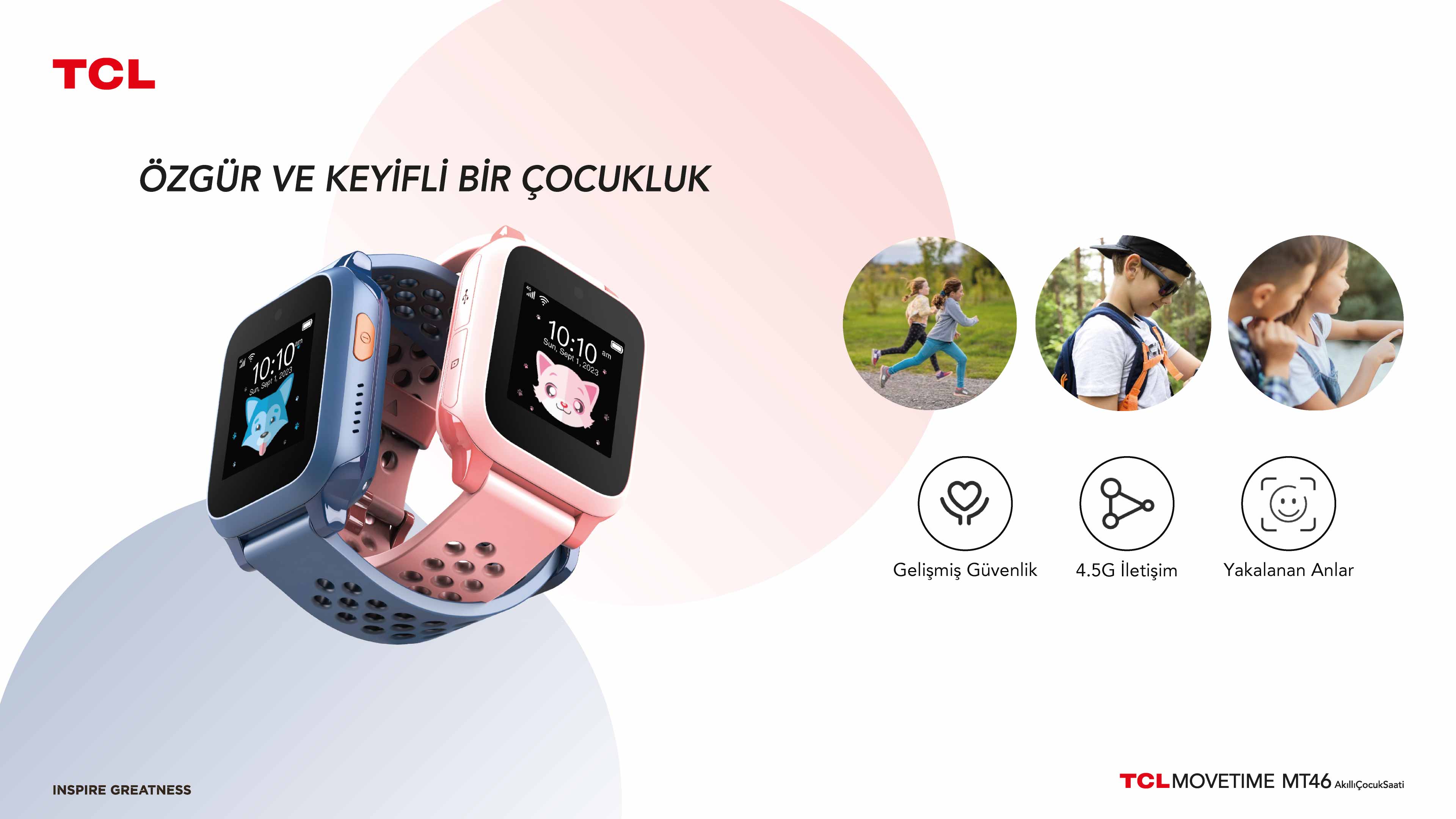 TCL MT46 Akıllı Saatler| TCL Türkiye