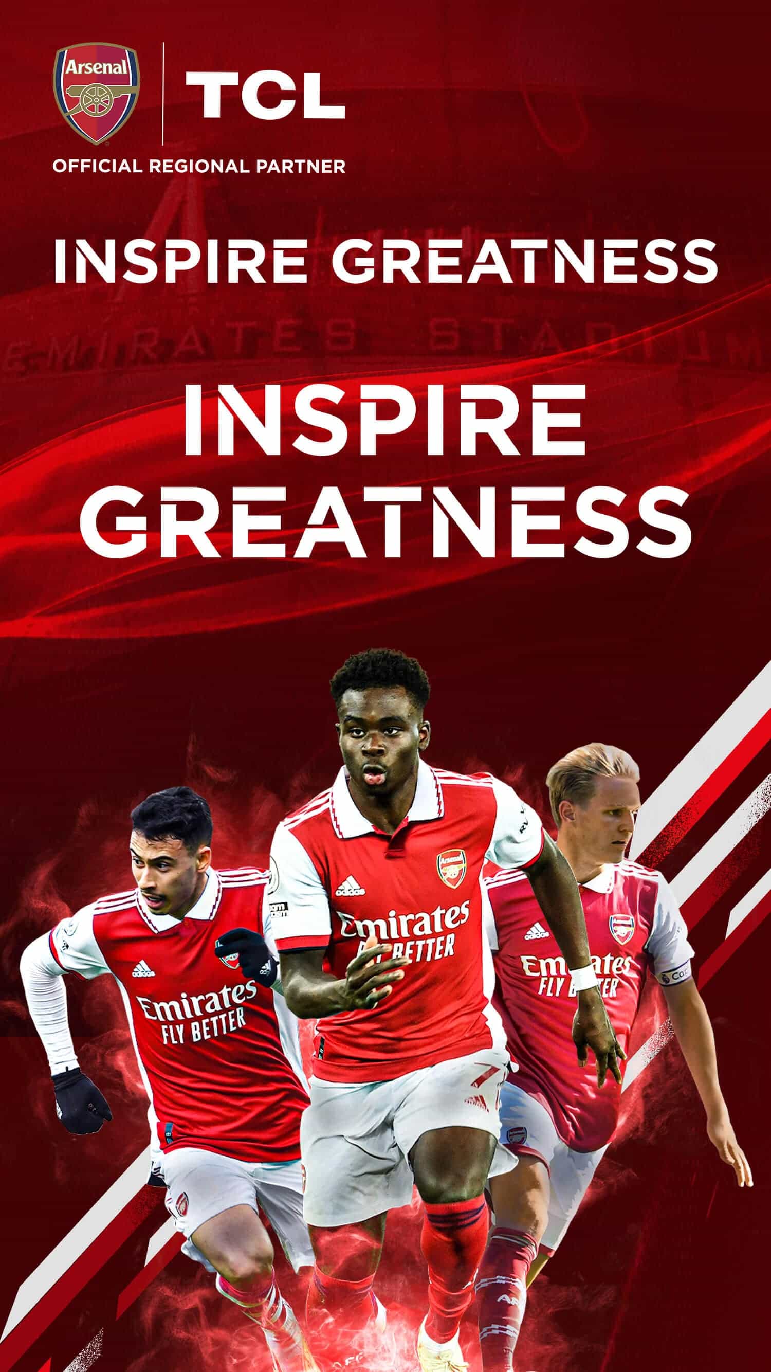 TCL UK - Arsenal Partnership