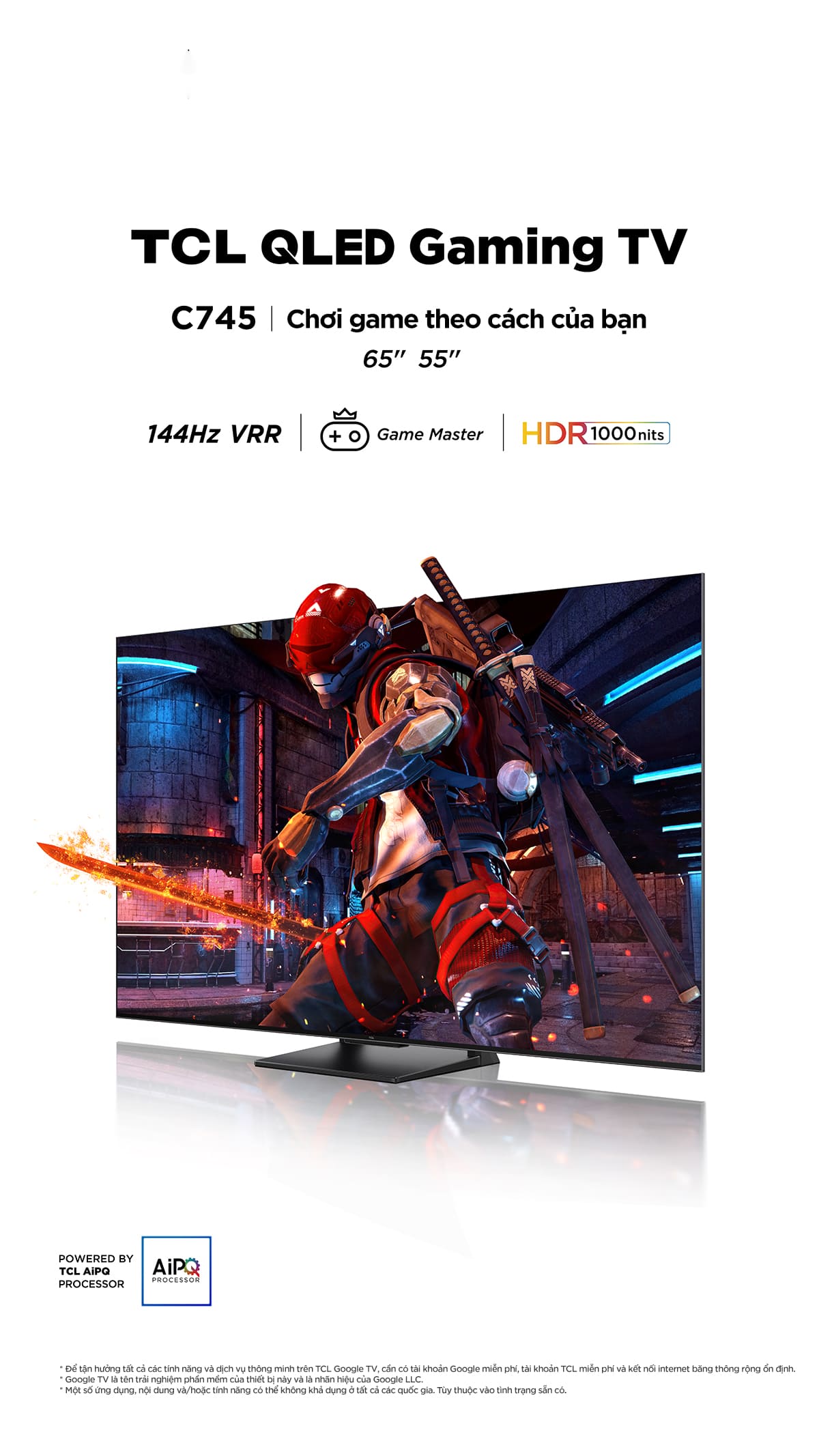 TCL QLED Gaming TV C745 | TCL Việt Nam
