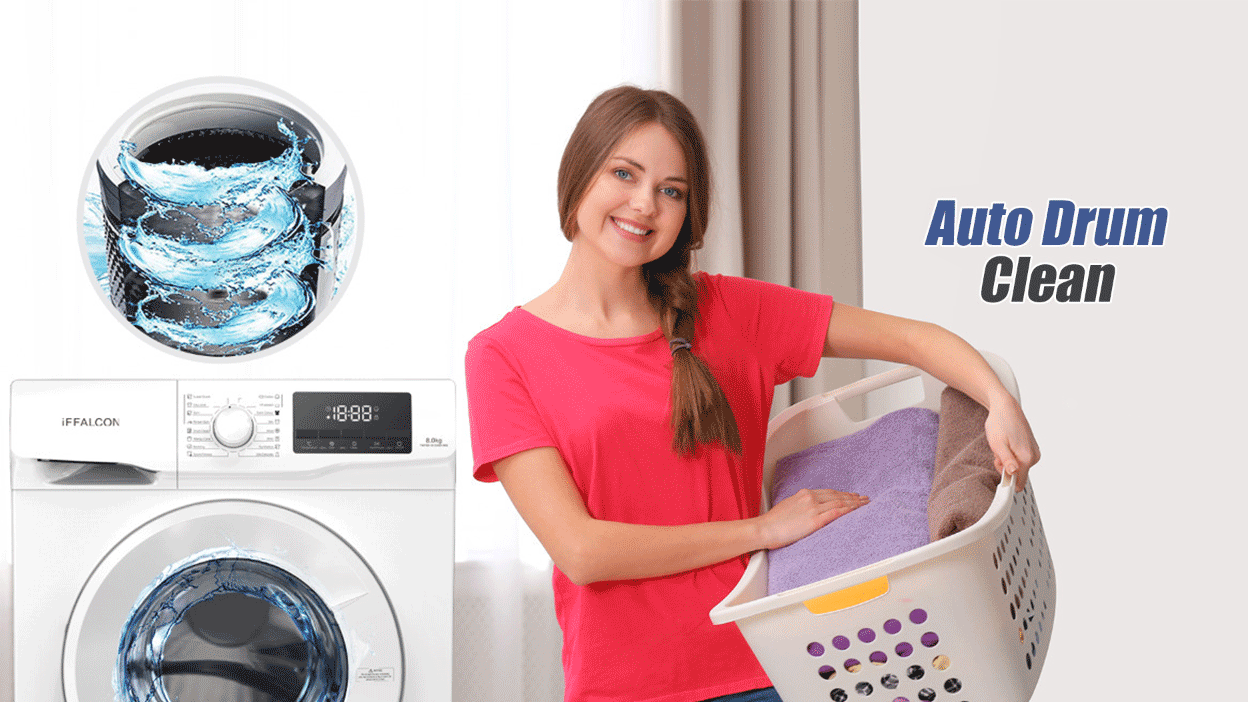 iFFALCON 8KG FWF80 Series Washing Machine-iFFALCON India